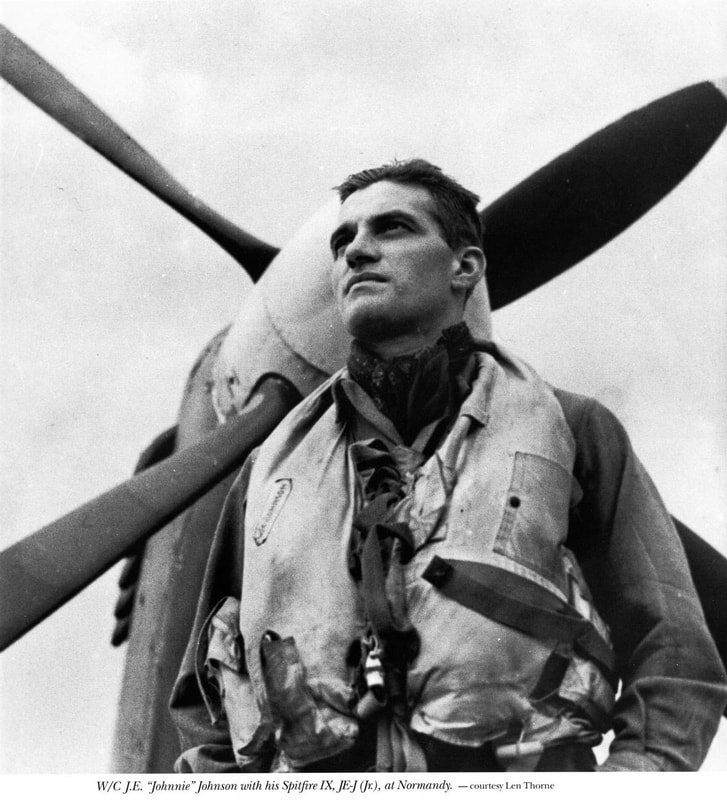 “Johnnie” Johnson – Highest Scoring Western Fighter Ace in WW II ...